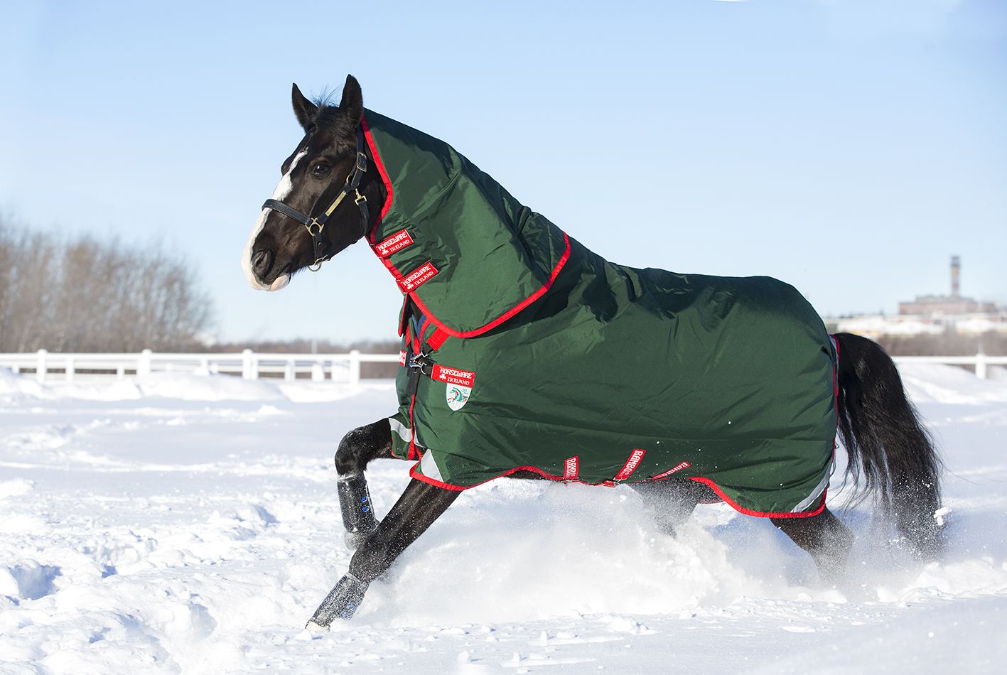 Horseware. Rambo Duo Limited Edition, Strl 145. - HOPPLIA